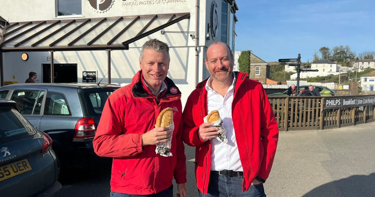 Luke Pollard visits Camborne, Redruth & Hayle : Camborne, Redruth ...